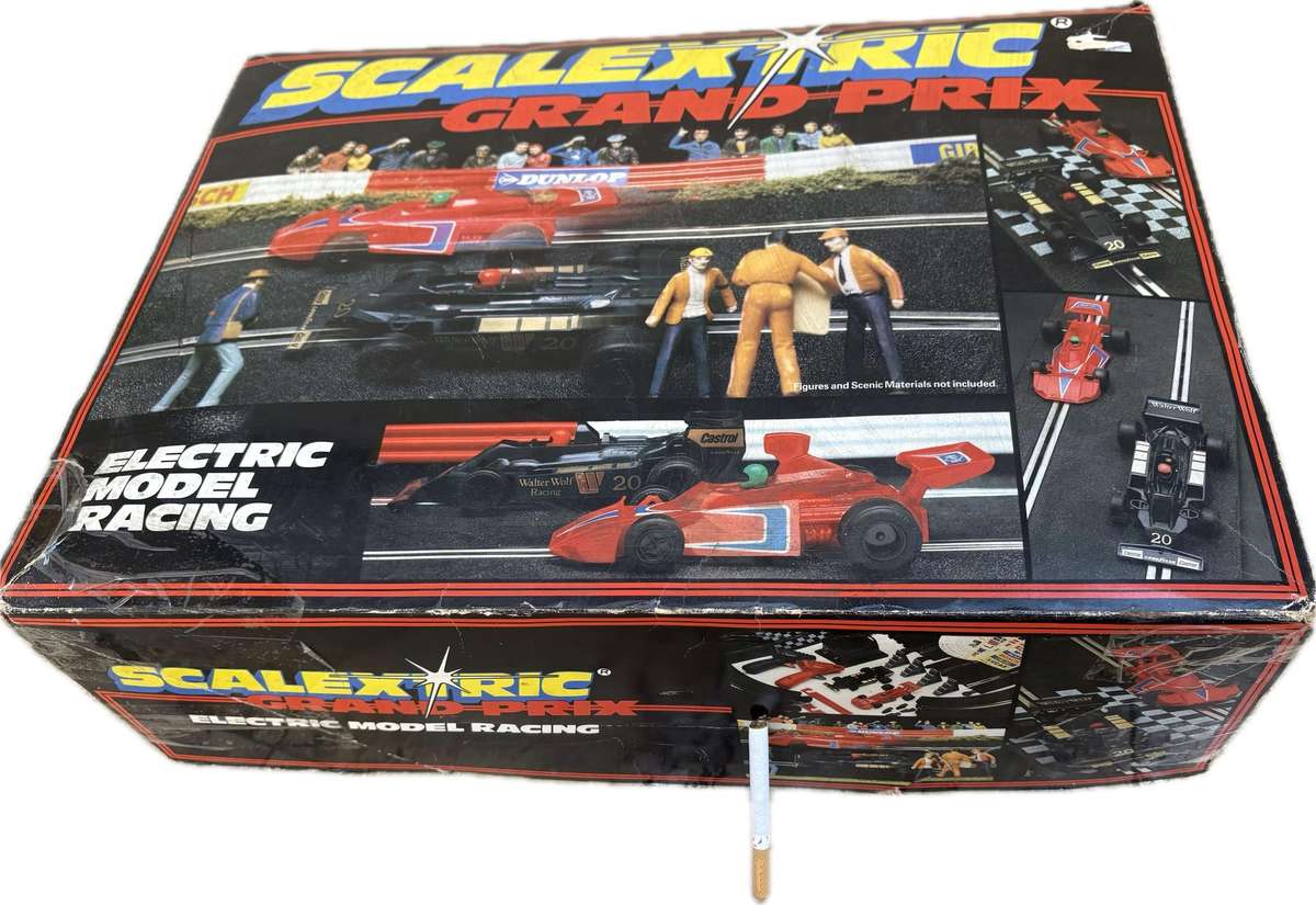 Sets - Scalextric Grand Prix vintage set sold as spares was listed for ...