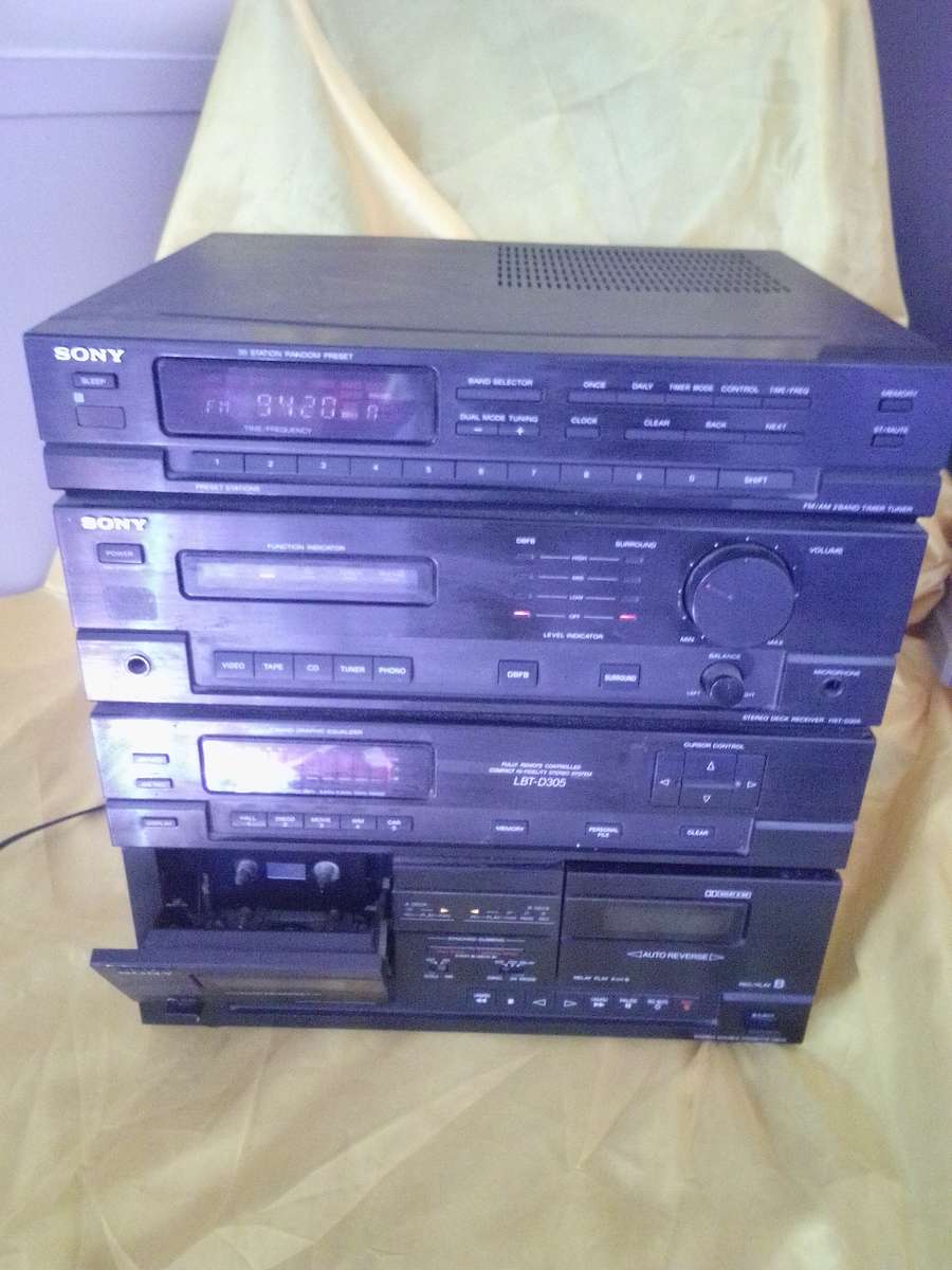 Hi-Fi Systems - Popular 1990 Sony LBT-D305 Compact Hi-Fidelity Stereo ...