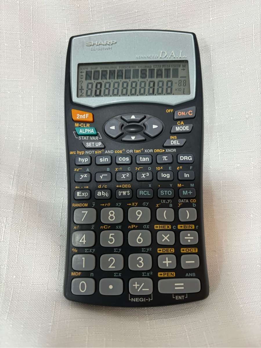Calculators - Sharp Calculator EL-531W Scientific Calculator for sale in Cape Town (ID:635934615)