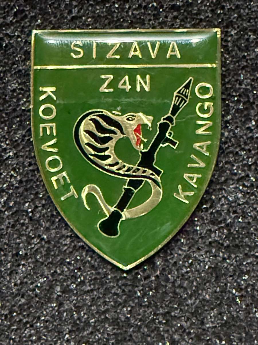 South African Army - Koevoet Z4N KAVANGO - Commemorative Pocket Flash ...