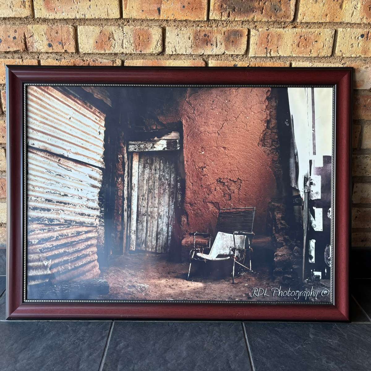 Photography - Stunning Large Print Photograph Rustic African Homestead ...
