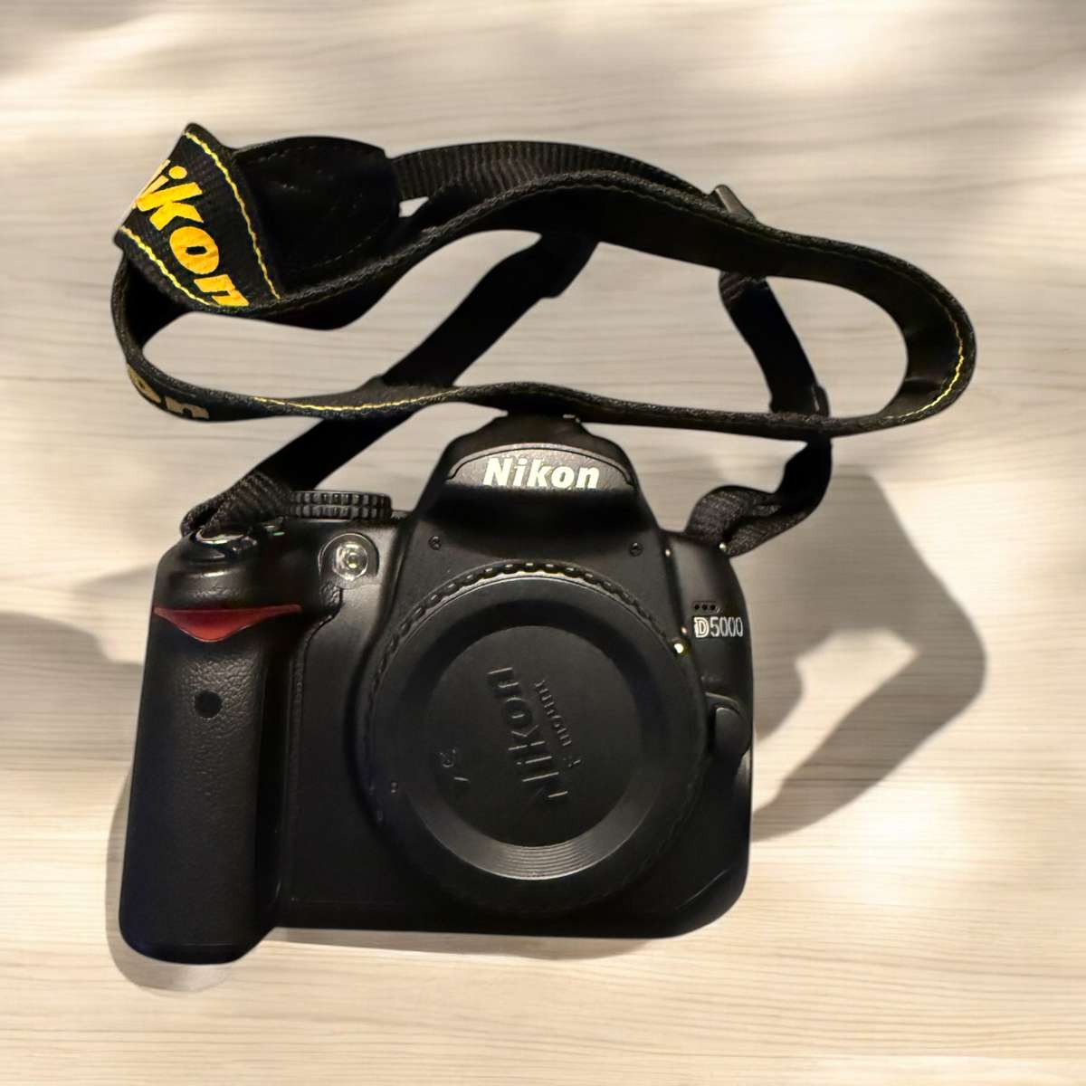 Digital SLR - Nikon D5000 Camera with 3 Lenses and extras. for sale in ...