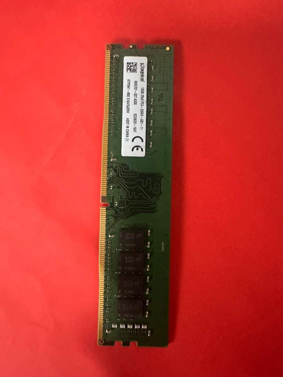 Memory (RAM) - Kingston 16GB RAM DDR4 2666MHz Desktop Memory Module was listed for 700.00 on 26 ...