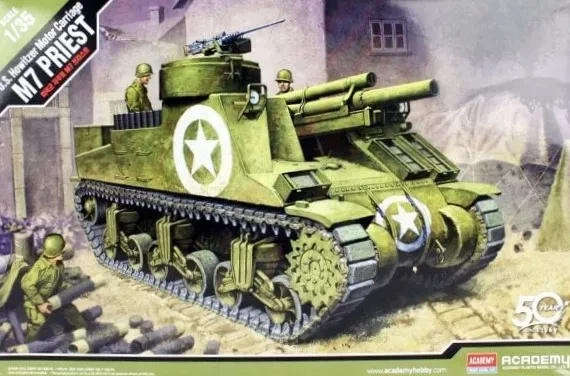 Armour - M7 Priest - 1/35 Scale (Academy 13210) for sale in Johannesburg (ID:654288400)