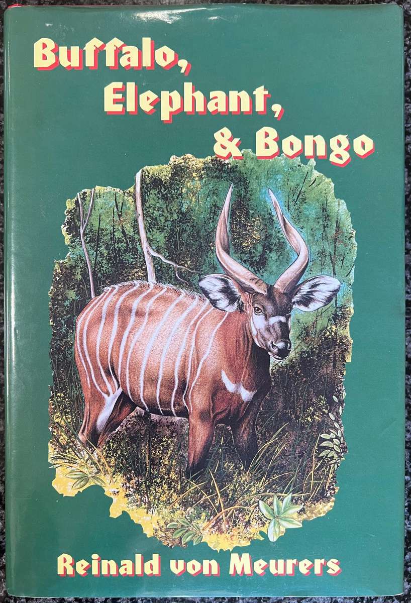 Africana - BUFFALO, ELEPHANT, & BONGO BY REINALD VON MEURERS was listed ...