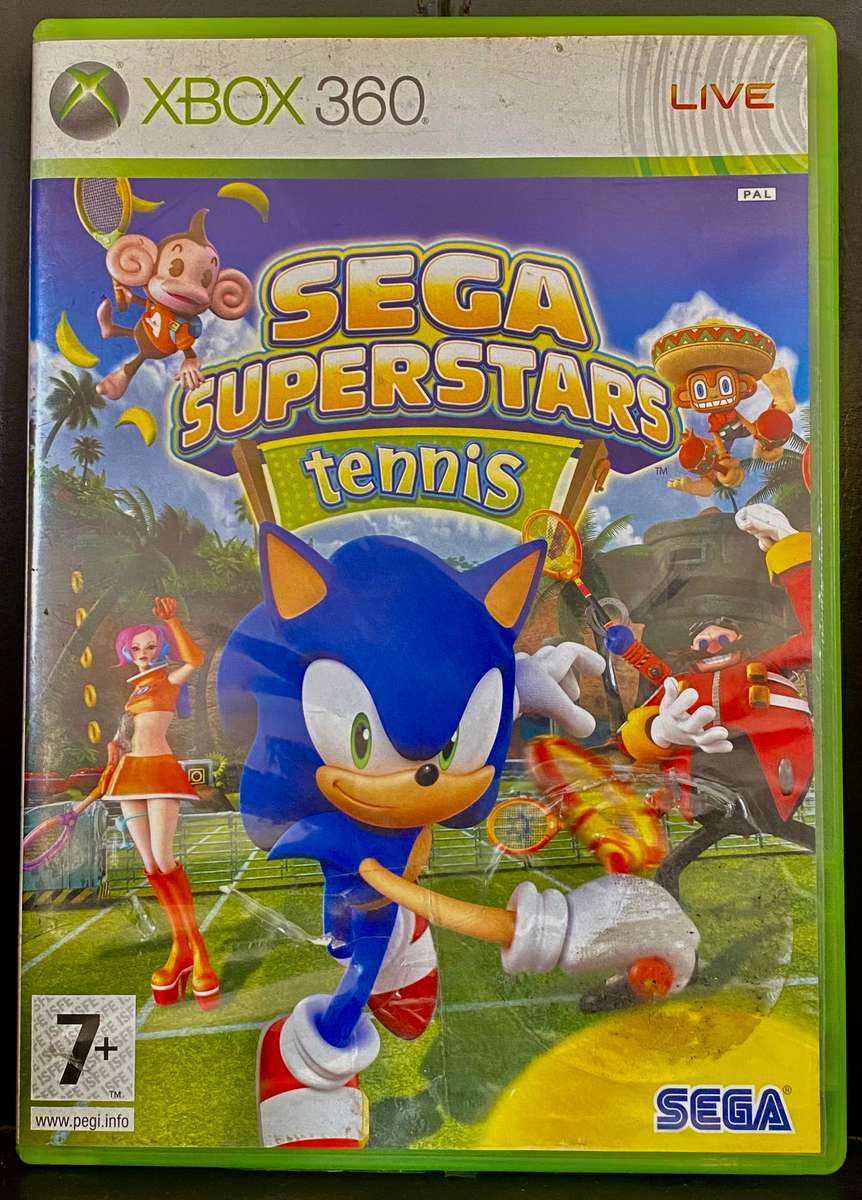 Games - Xbox 360 Sega superstar tennis-sonic the hedgehog original disk ...