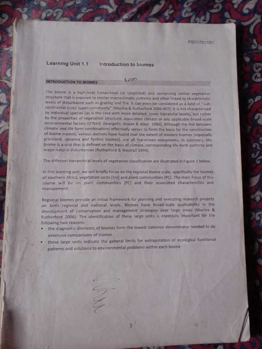 Courses & Study Guides - UNISA Plant Studies III Study Guide for sale ...