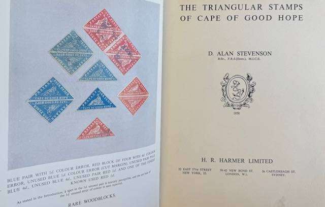 Cape of Good Hope - TRIANGULAR STAMPS OF THE CAPE BY STEVENSON for sale ...