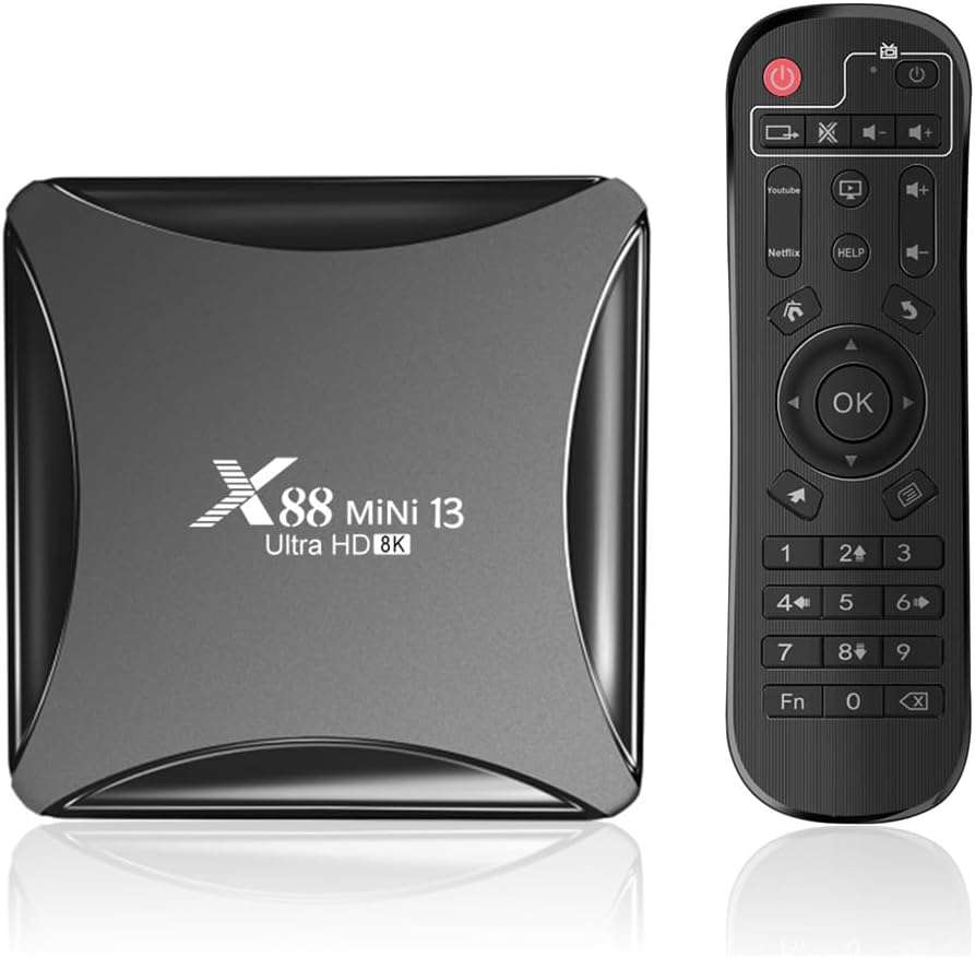 TV Boxes & Digital Media Players - X88 Mini 13 Android TV Box 4GB RAM ...