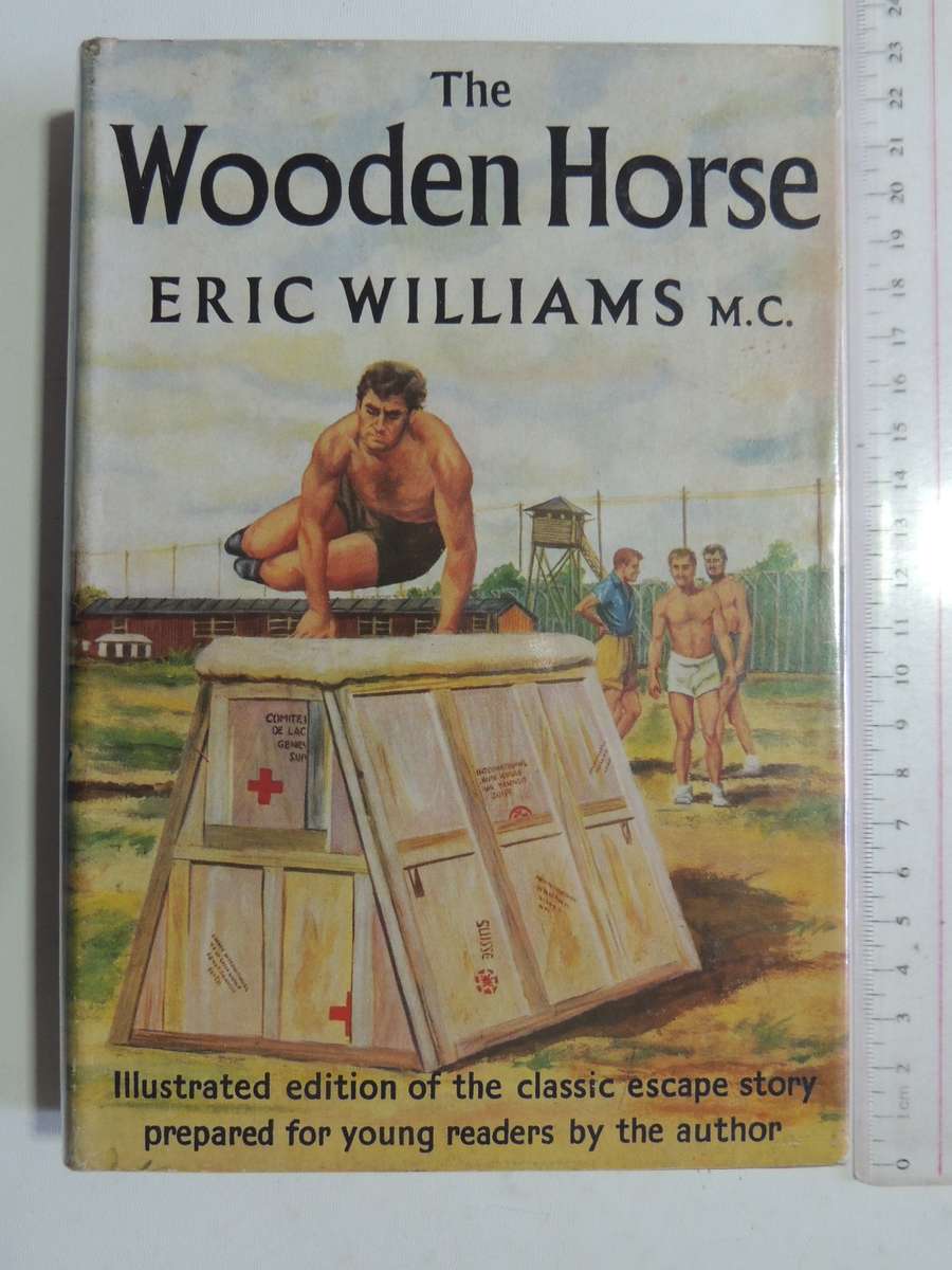 Books - The Wooden Horse: Illustrated Edition ..Classic Escape Story ...