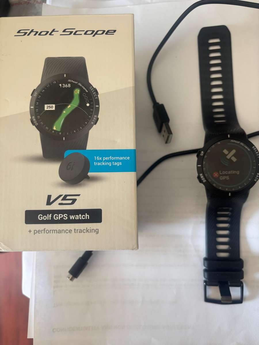 Other Activity, HR & GPS Watches - Shotscope V5 GPS Golf watch with 16 ...