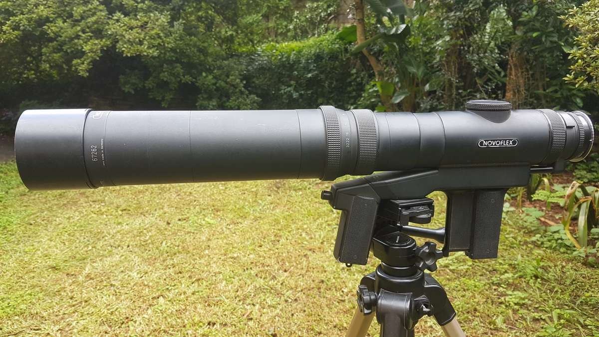 Lenses - Novoflex manual focus system with 600mm lens and 400mm lens for nikon, pentax or canon ...