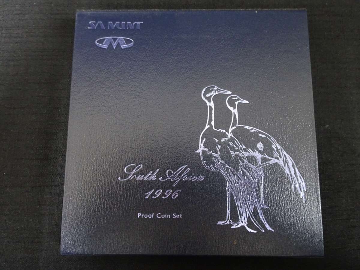Proof Sets - SA Mint/Munt South Africa 1996 Proof Coin Set - In ...