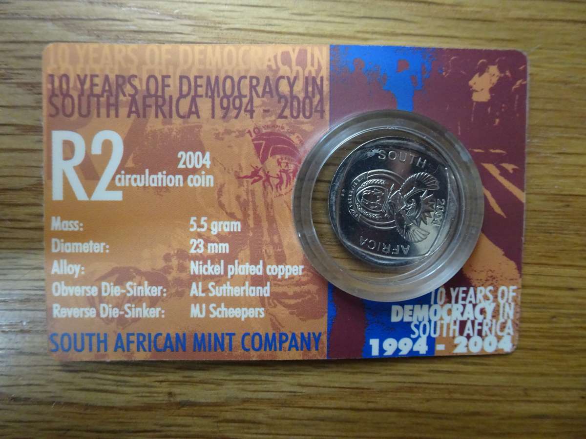 Special Circulation & Commemorative Coins - 10 Years Of Democracy In ...