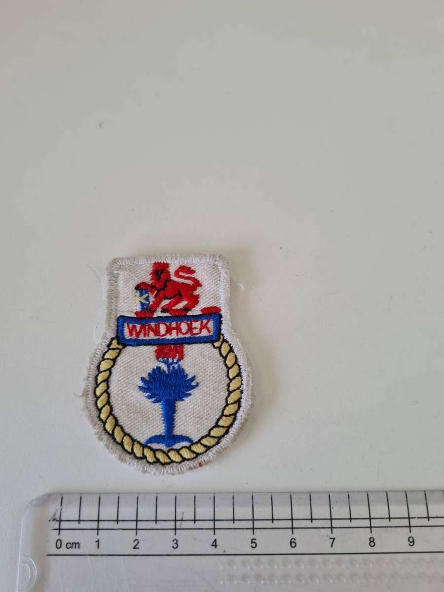 International Badges & Insignia - SWATF Regiment Windhoek Arm Flash for ...