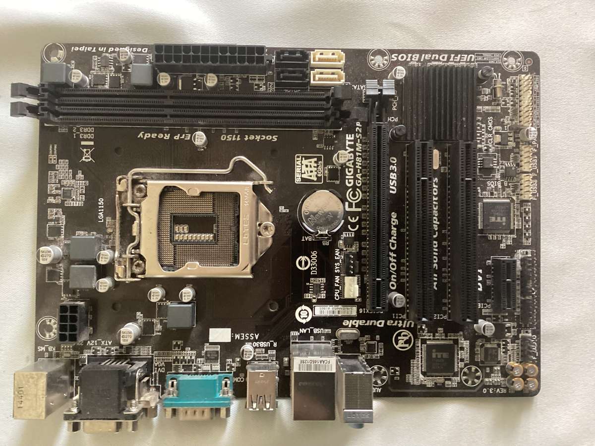 Motherboards - Gigabyte H81m spv2 mainboard 4th gen see details for sale in Pietermaritzburg (ID ...