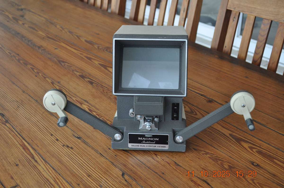 Projectors - Vintage Magnon 8mm Film Viewer Editor for sale in ...