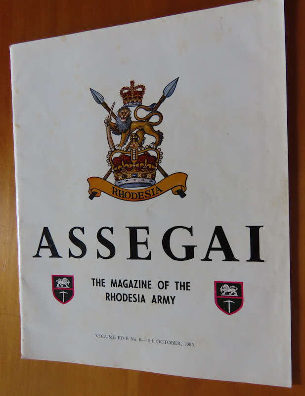 Africana - Rhodesia - Assegai - Volume 5 Number 6 - 15th October 1965 ...