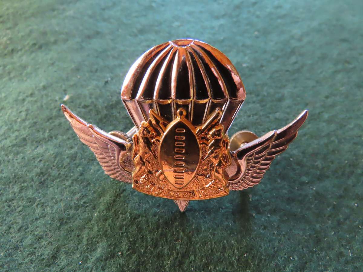 South African Army - Homelands - Transkei - Border War - Parachute ...