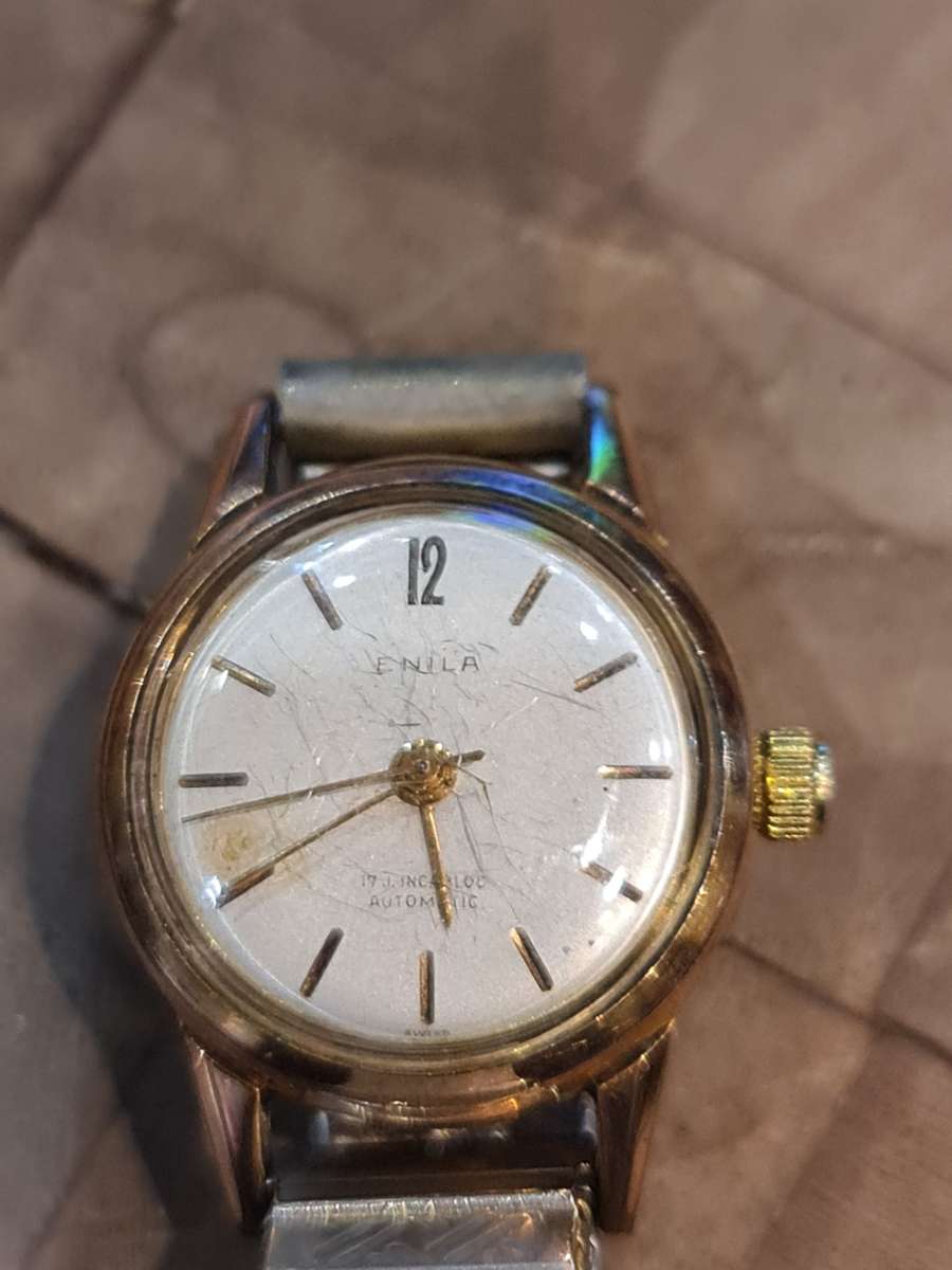 Rare & Collectable Watches - Enila 17 Jewel Incabloc Automatic Ladies Watch for sale in ...
