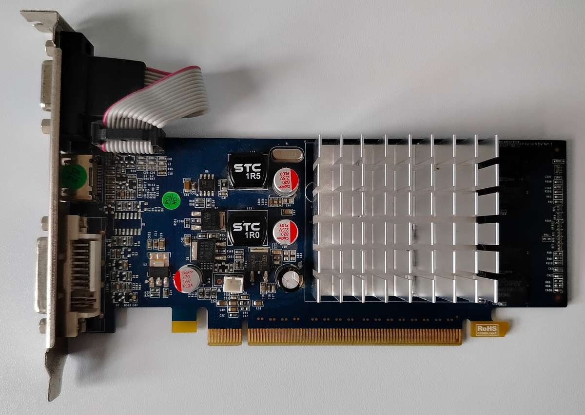 Graphics & Video Cards - GeForce 210 | VGA DVI HDMI | PCI Express was listed for 210.00 on 21 ...