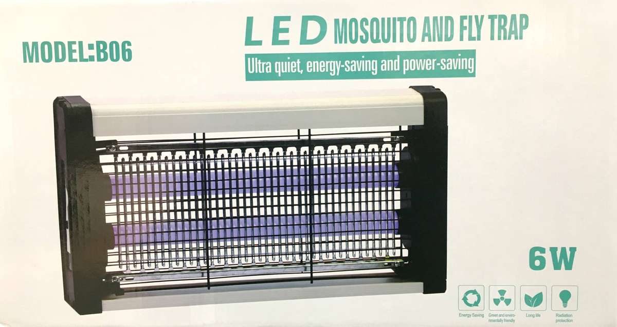 Ultrasonic Pest Repellers - 6W LED ULTRA QUIET MOSQUITO AND FLY TRAP ...