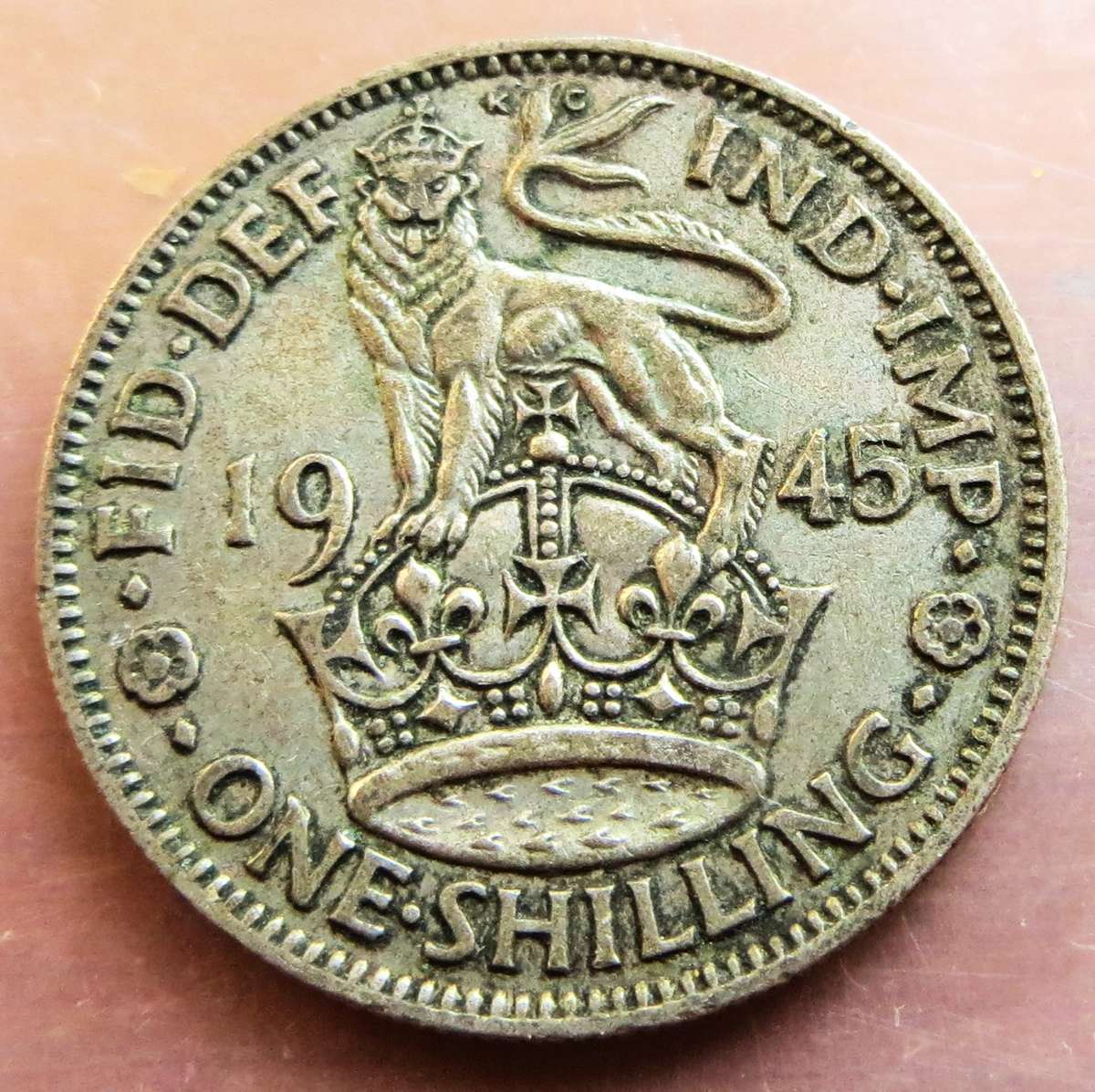 Great Britain - 1945 GB 1 Shilling Silver Coin for sale in Umtentweni ...