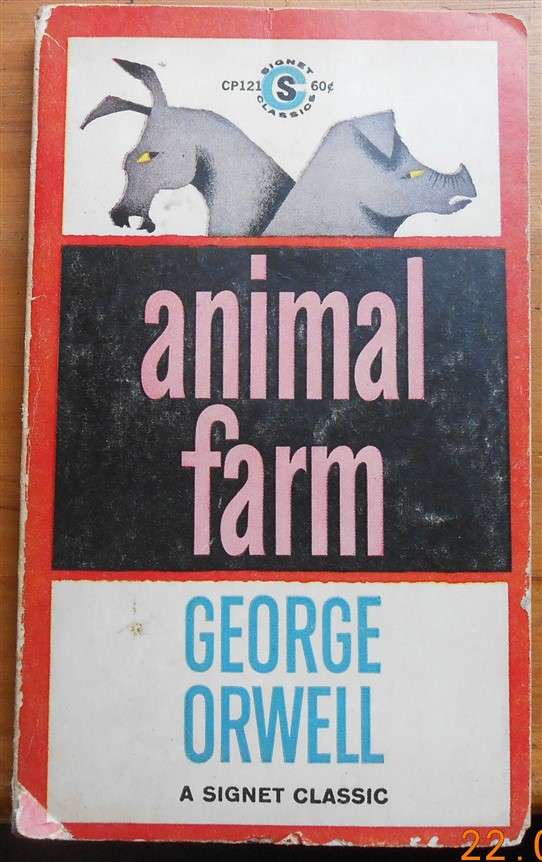 Classic Fiction - animal farm - George Orwell 1962 Softcover for sale ...