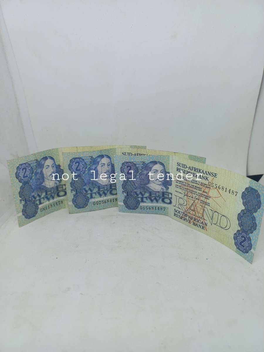 GPC de Kock - 1989 GPC de Kock 3rd Issue Afr/Eng Two Rand Banknote. (GS) for sale in Pretoria ...