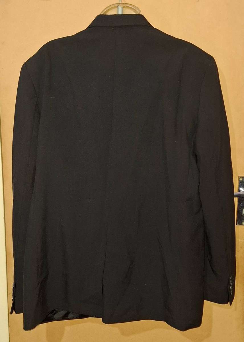 Jackets & Coats - Mens - Black Suit Jacket - Make - Signature - Size ...
