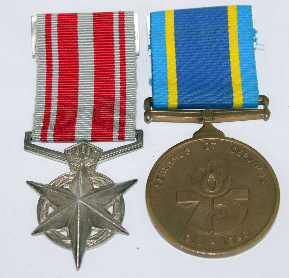SADF & SANDF - SAP Combatting Terrorism medal group for sale in ...