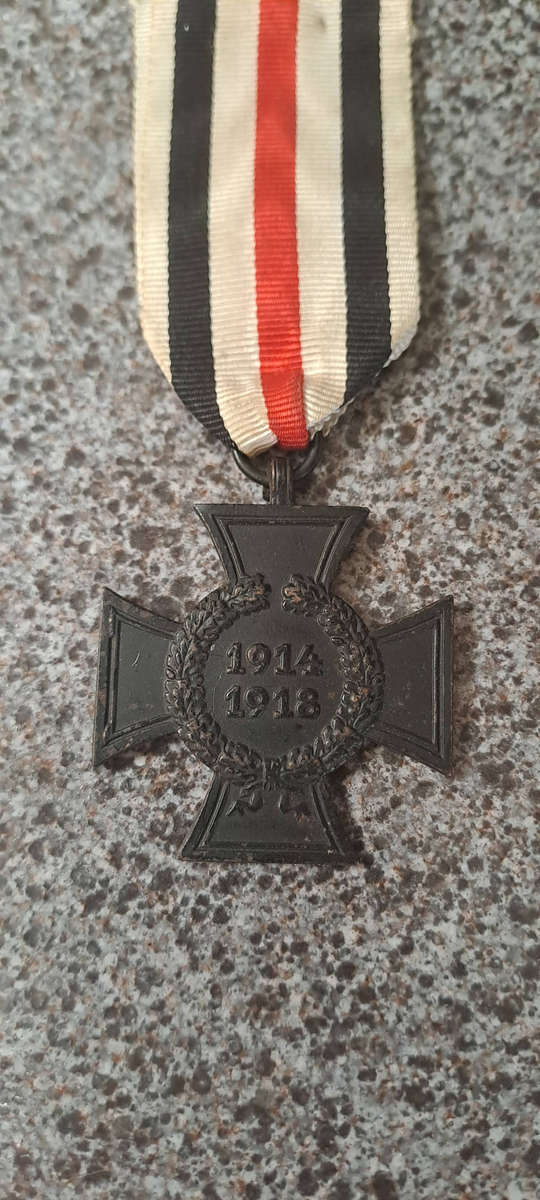 World War 1 - WW1 German Cross of Honor of the surviving widows and ...