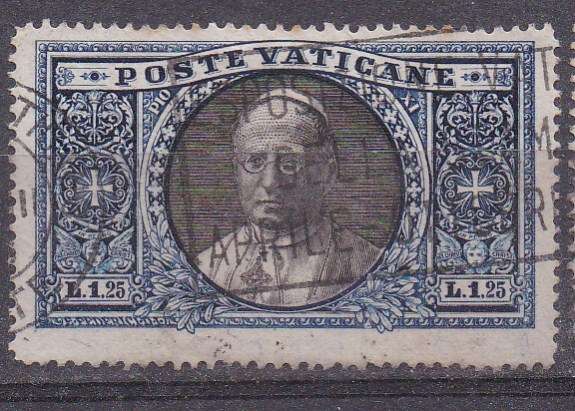 Vatican - Vatican city 1933 Pope Pius Xi 1.25l FU for sale in Richmond (ID:637597814)