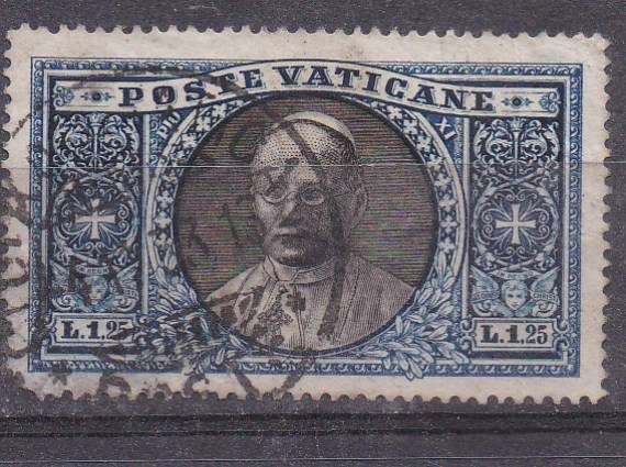 Vatican - Vatican city 1933 Pope Pius Xi 1.25l FU for sale in Richmond (ID:635120503)