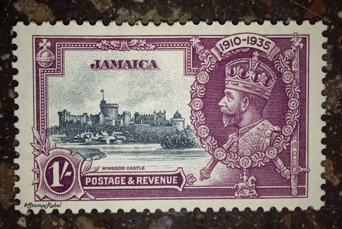 Colonial Britain - Jamaica stamps King George V silver jubilee 1935 complete set for sale in ...