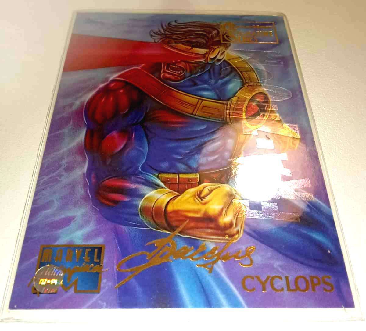 Trading Cards - Marvel Masterpieces Cyclops Emotion Signature Series ...