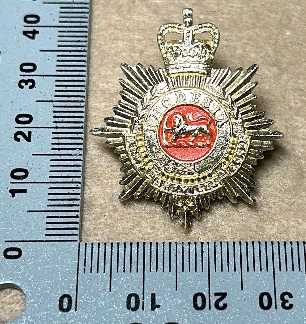International Badges & Insignia - RHODESIA STAFF/ GENERAL SC - CAP ...