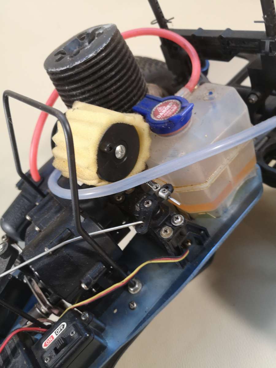 Trucks & Tanks - Giant Tamiya TNX 5.2R Nitro Monster Truck RC With a 5 ...