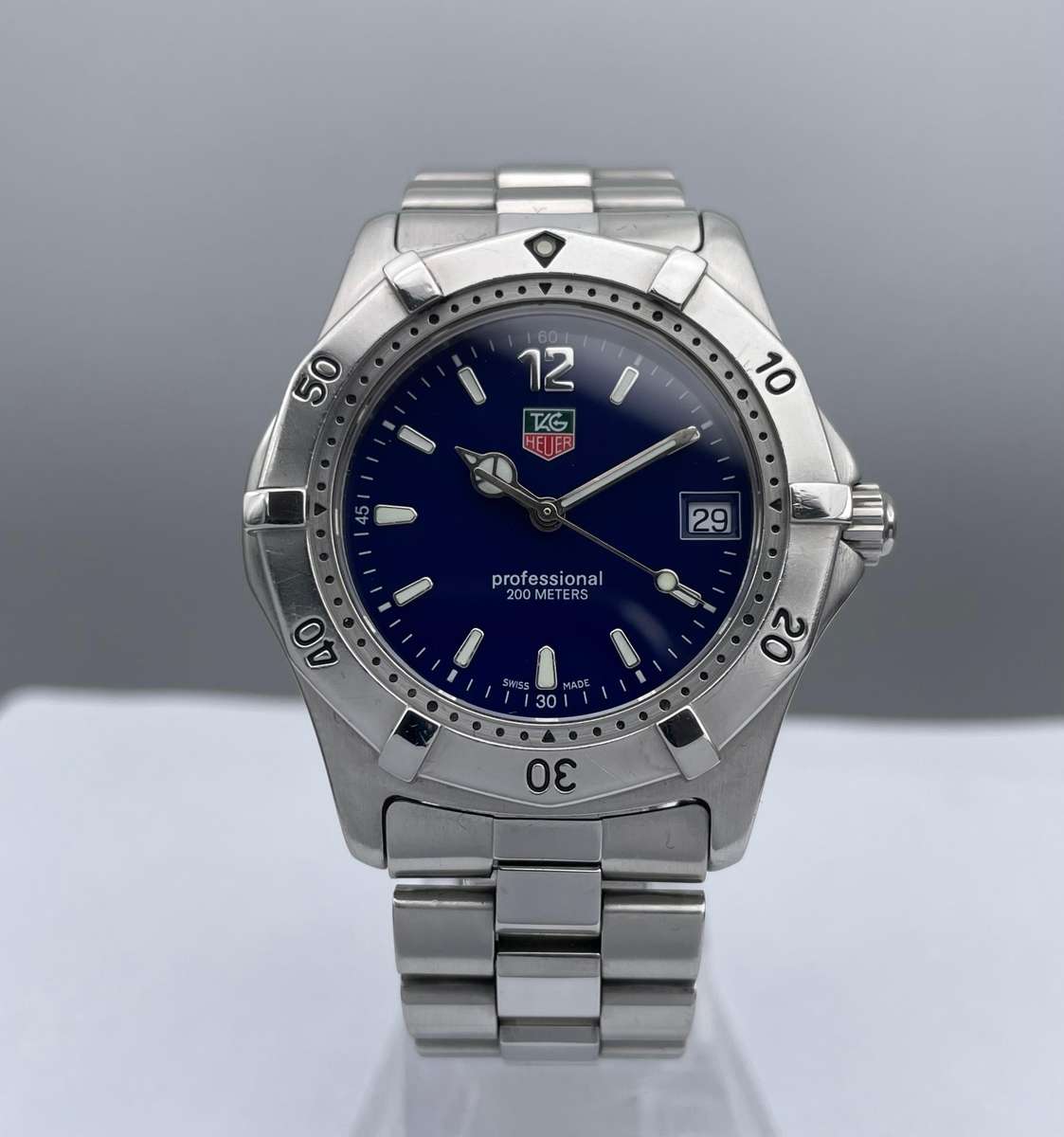 Men's Watches - Tag Heuer Professional 2000 was sold for 10,100.00 on 1 ...