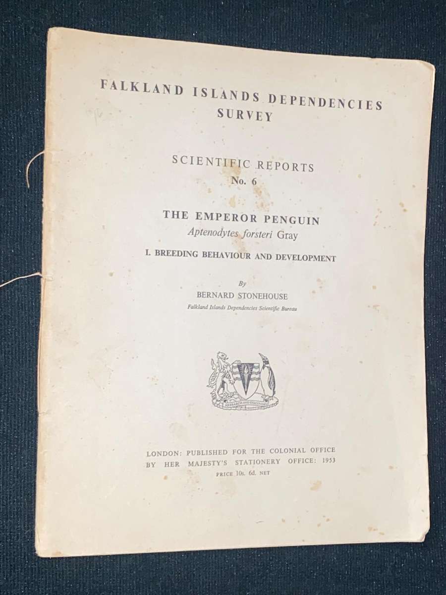 Reference - FALKLAND ISLANDS DEPENDENCIES SURVEY SCIENTIFIC REPORTS NO ...