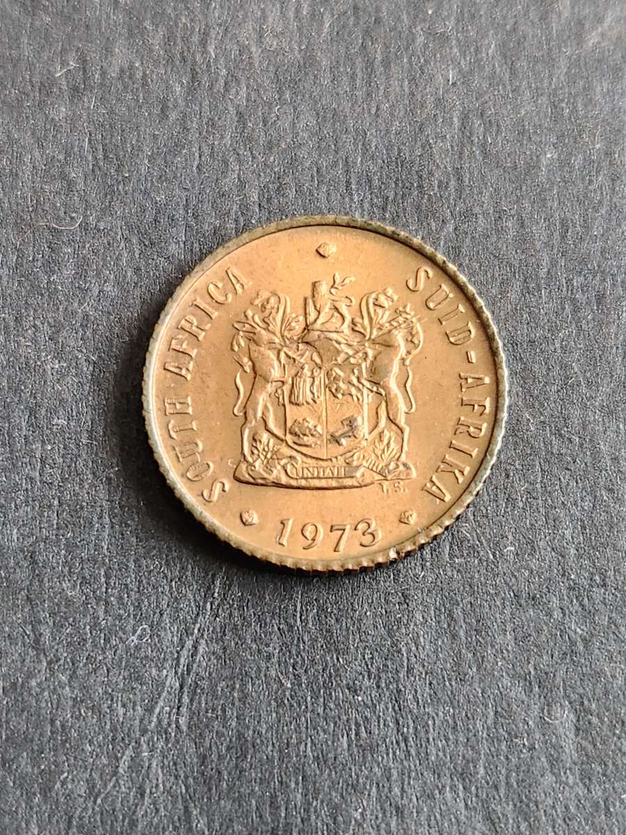Half Cent - Republic 1/2 Cents 1973 UNC- as per photograph for sale in Durban (ID:631197457)