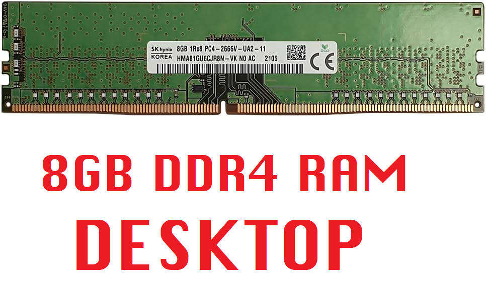 Memory (RAM) - Hynix 8GB DDR4 RAM 2666MHz Desktop Memory HMA81GU6CJR8N-VK for sale in ...