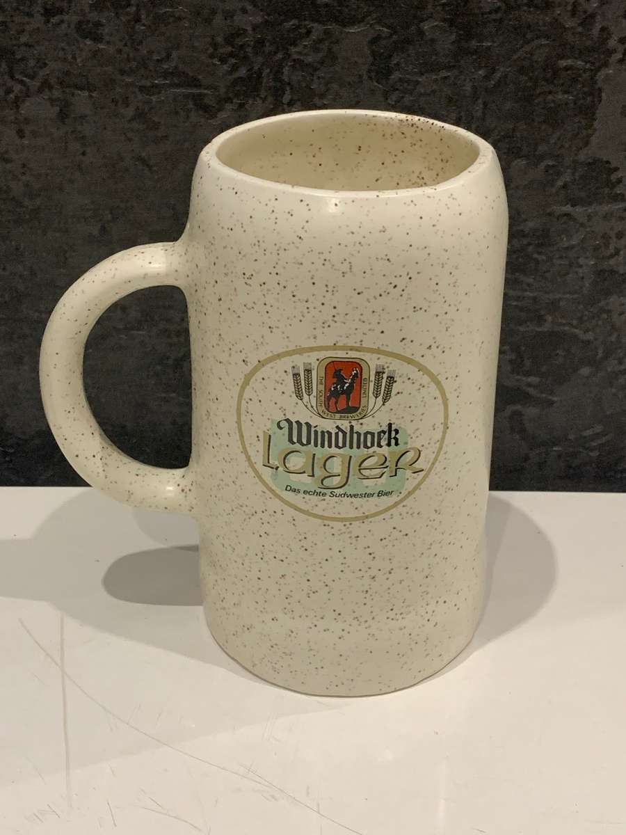 Bar Accessories - Vintage Windhoek Lager Stone Mug - SWA Breweries for ...