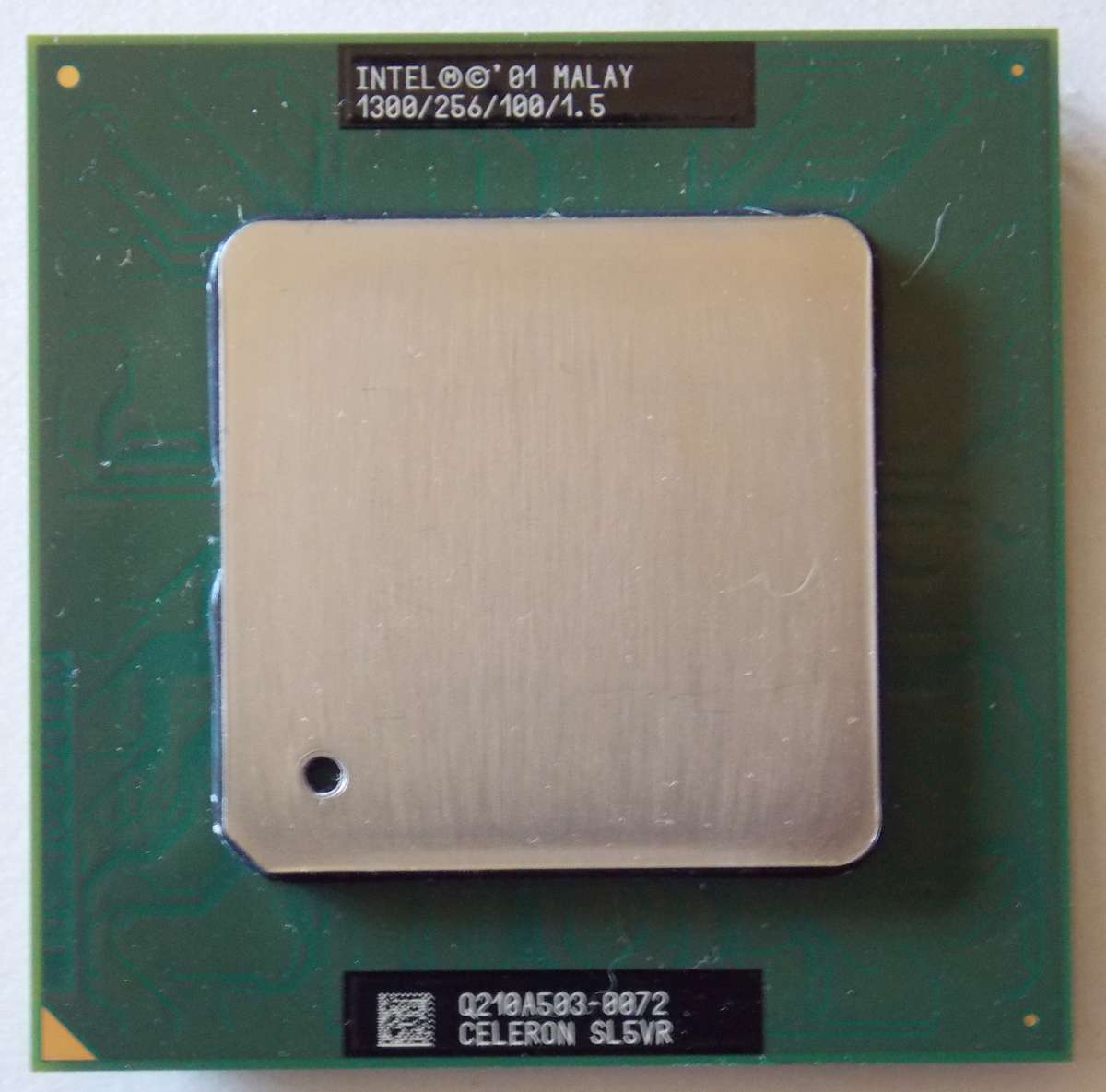 Vintage - Intel Socket 370 Celeron Tualatin-256 1300Mhz SL5VR for sale ...