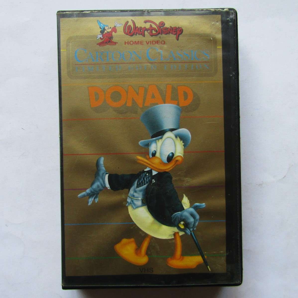 TV Series - Donald - Limited Gold Edition - Disney VHS Tape (1987) for ...