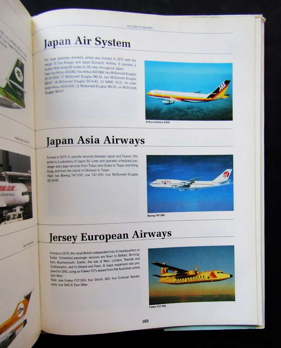 Flight - Commercial Aircraft Markings & Profiles - Hardcover Book (1991 ...
