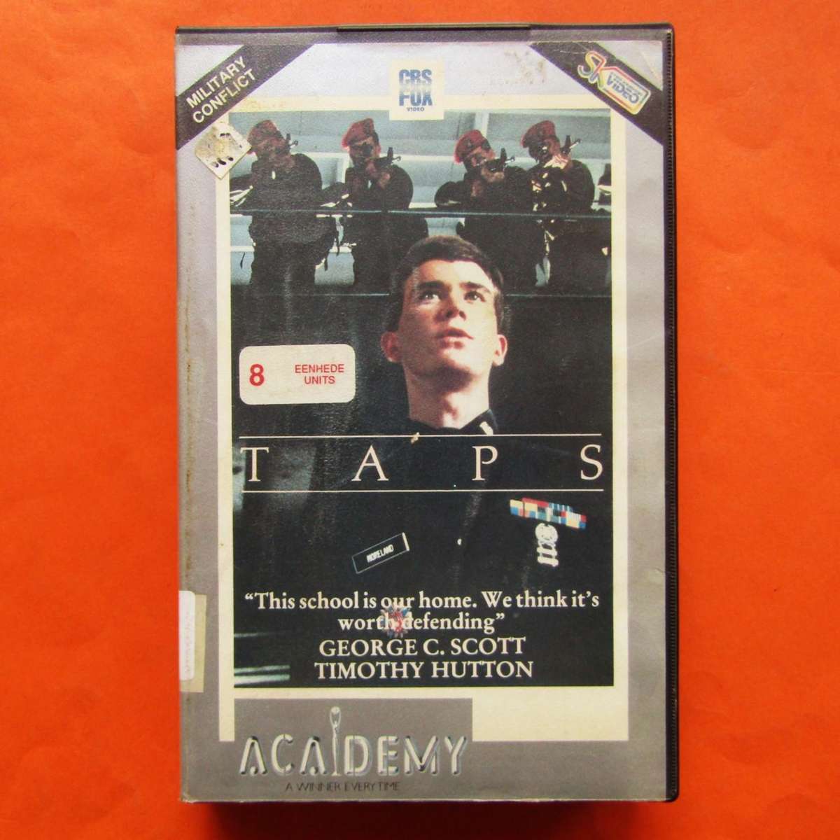 Movies - Taps - George C. Scott - Movie VHS Tape (1983) for sale in ...