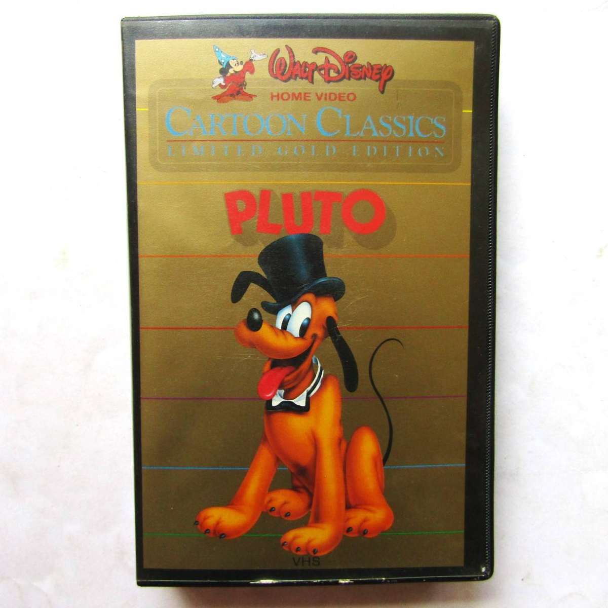 TV Series - Pluto - Walt Disney Gold Edition - VHS Video Tape (1987 ...