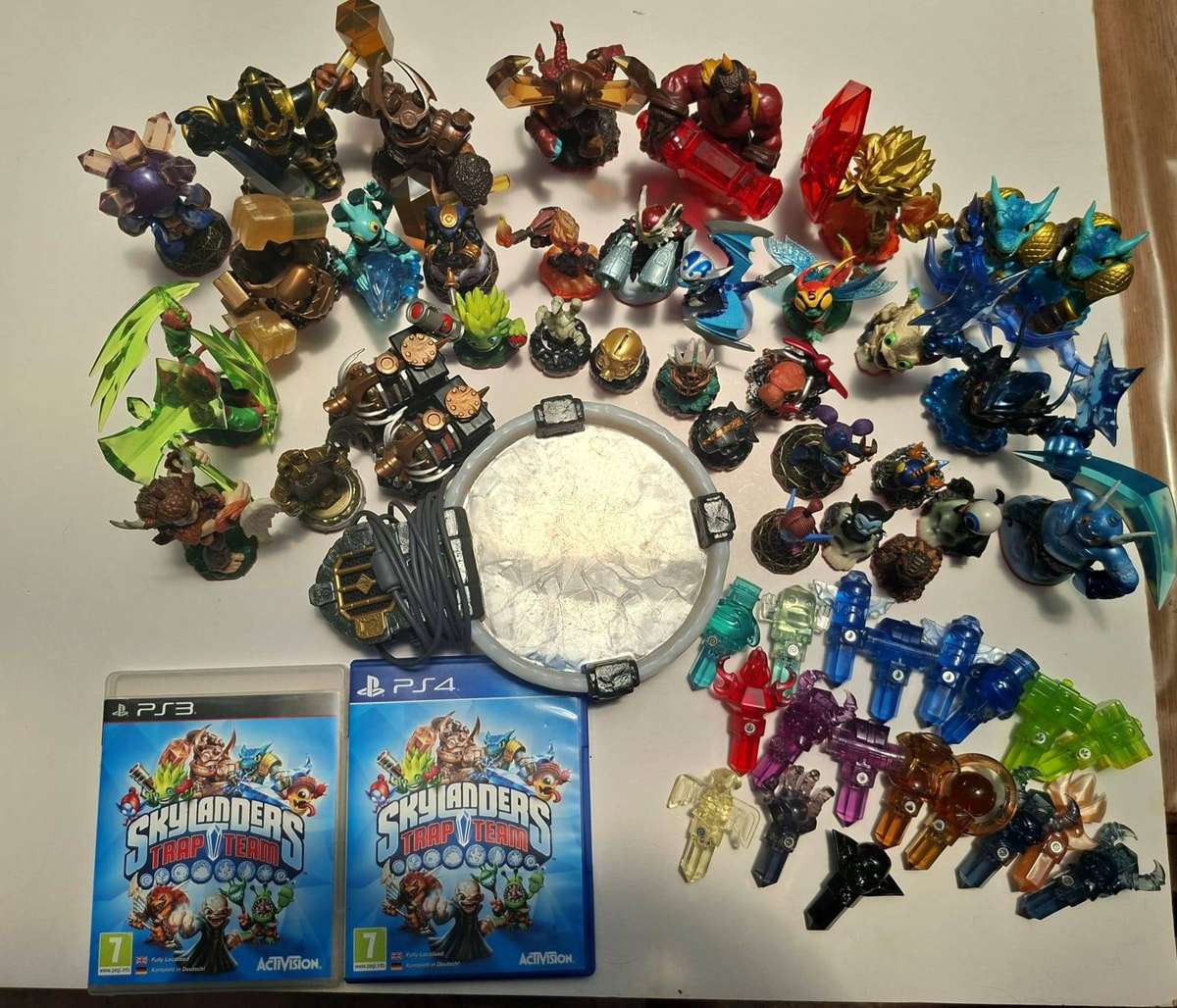 Games - Skylanders Trap Team PS4 Bundle - Game + Kaos Trap + 12 Trap ...