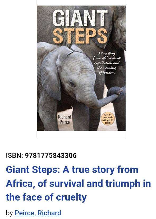 Biographies & Memoirs - Giant Steps A true story from Africa about ...